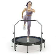 Infans 50" Trampoline for 2 People Foldable Rebouncer w/Adjustable ...