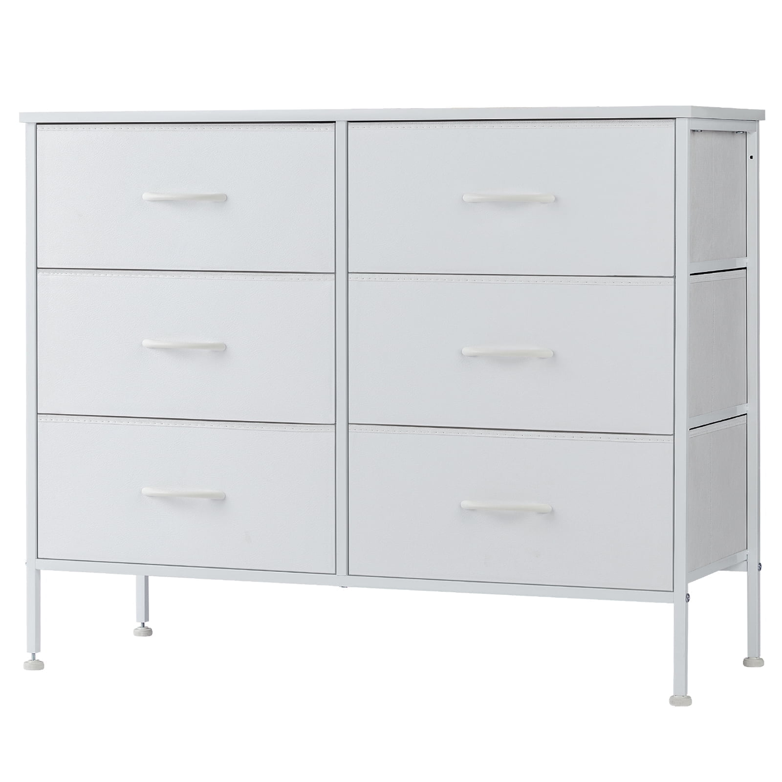 CONCETTA 6-Drawer Dresser, Fabric Storage Tower Organizer for Bedroom ...