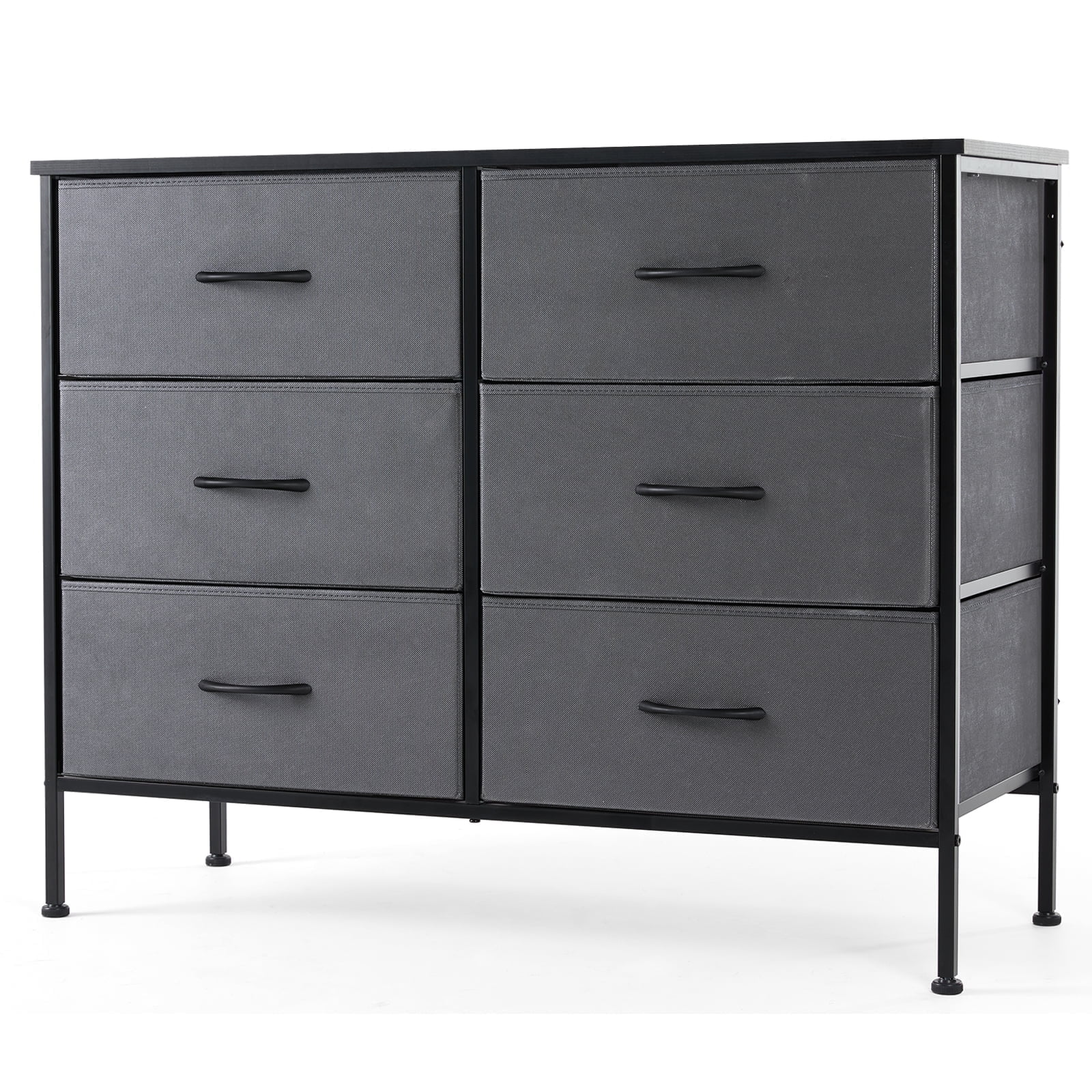 CONCETTA 6-Drawer Dresser, Fabric Storage Tower Organizer for Bedroom ...