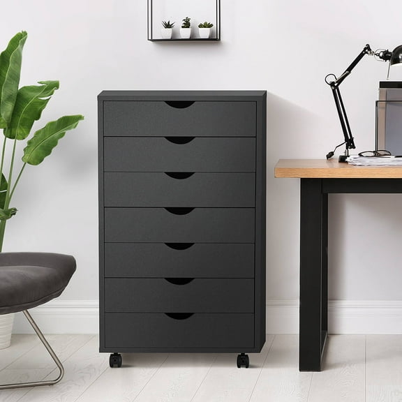 End Table, 19.7" Mini Fridge Stand with Storage, Printer Stand with ...