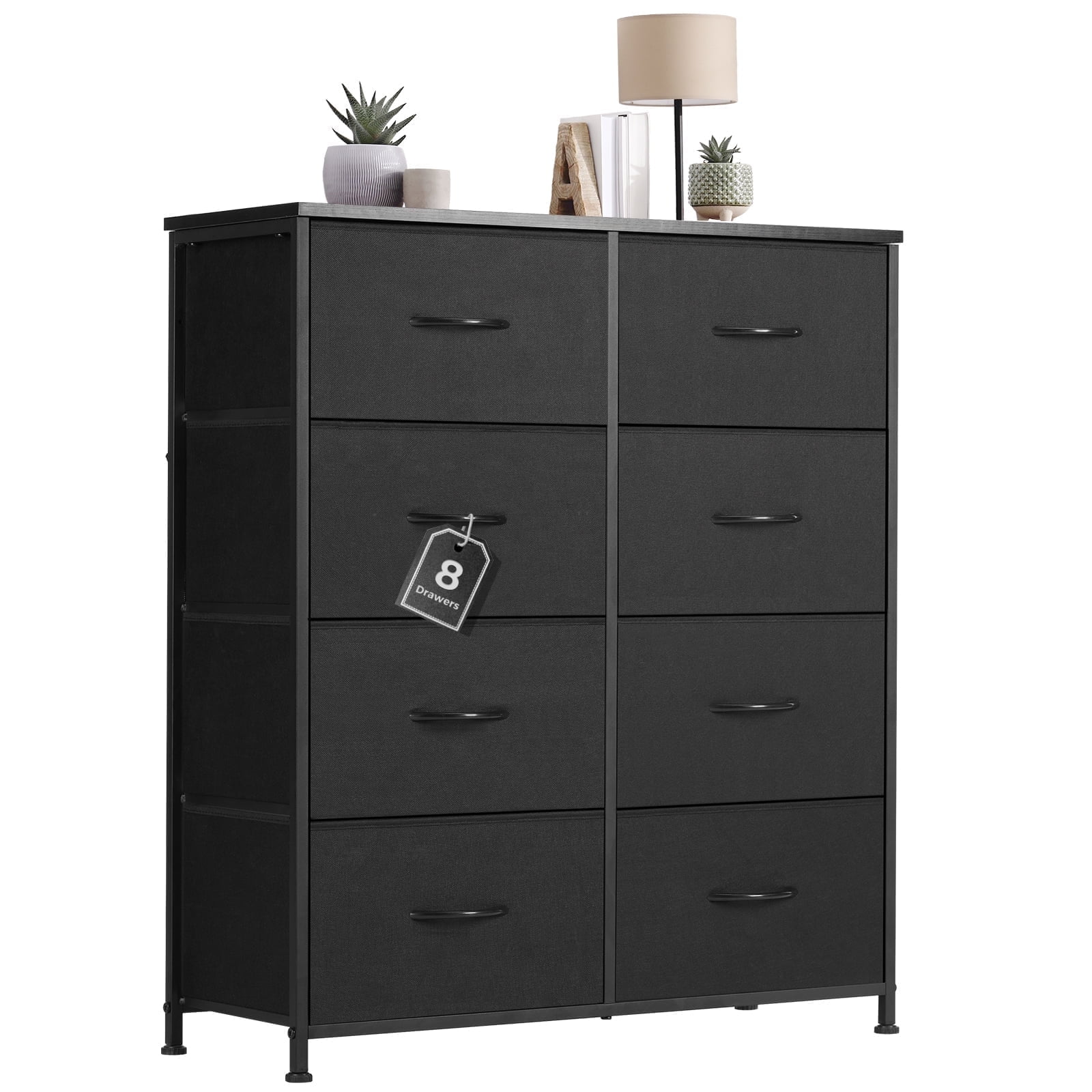 CONCETTA 8-Drawer Dresser, Fabric Storage Tower Organizer for Bedroom ...