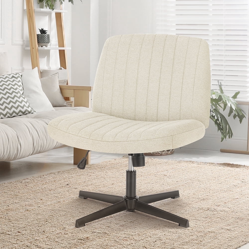 CONCETTA Comfortable Armless Office Chair Adjustable Height, Perfect ...