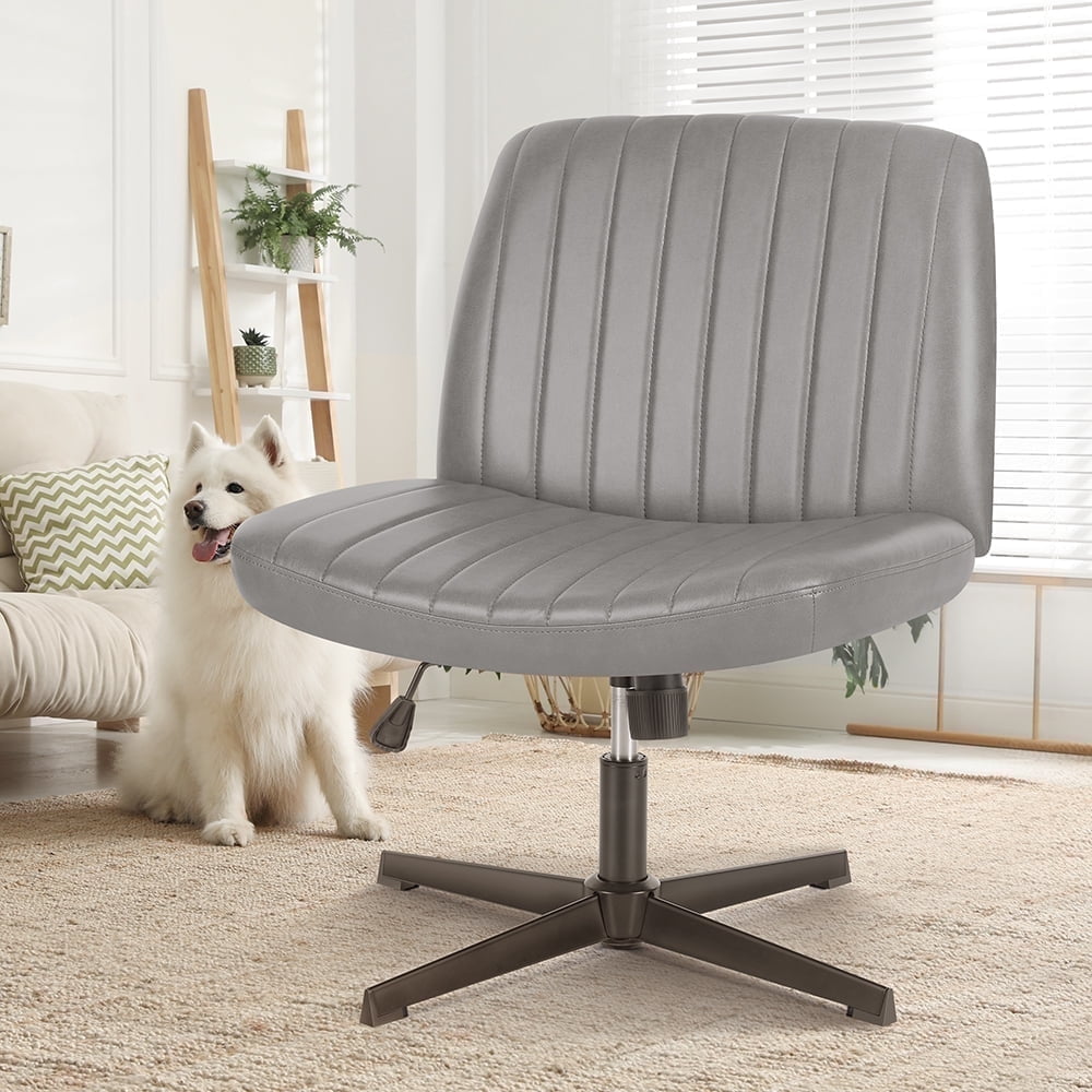 CONCETTA Comfortable Armless Office Chair Adjustable Height, Perfect ...