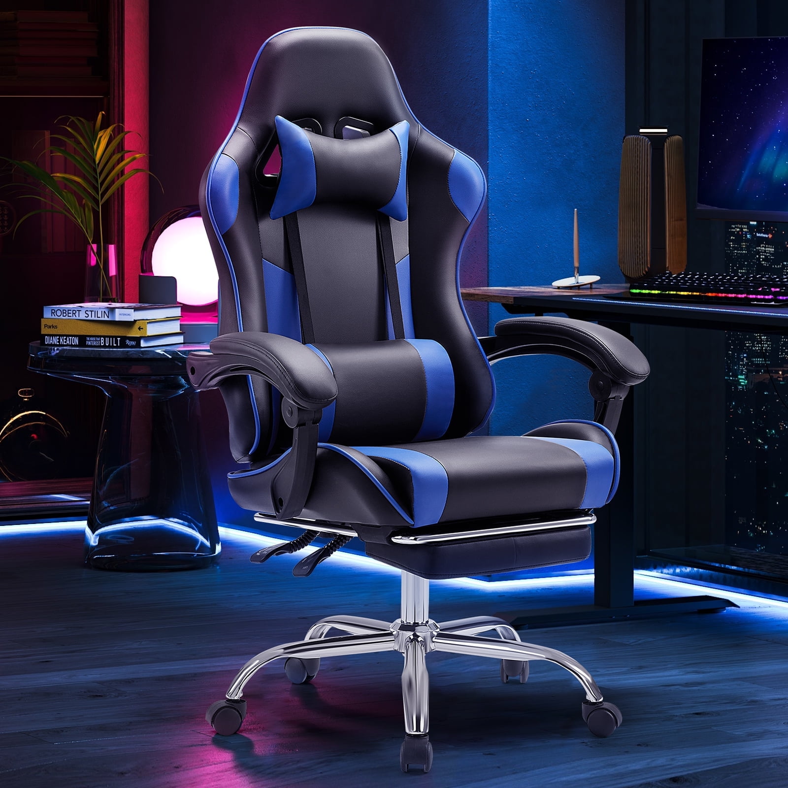 CONCETTA Computer Gaming Chair, Ergonomic Office Chair with Lumbar ...