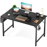 Koligey Small Computer Desk - 32 Inch Writing Table with Headphone ...