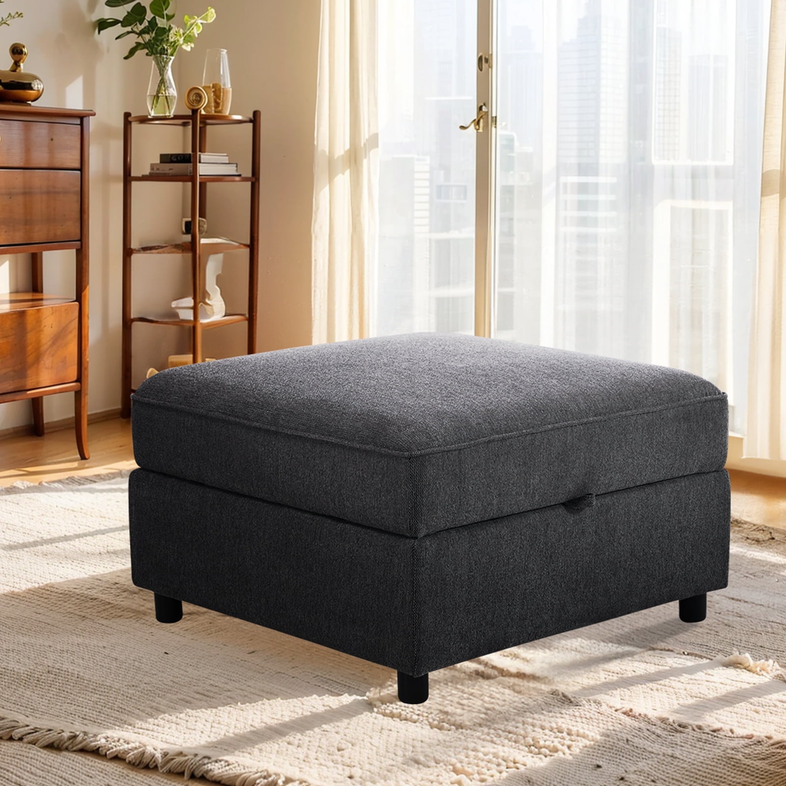 CONCETTA Convertible Sectional Sofa Couch, 1 Seat with Storage for ...