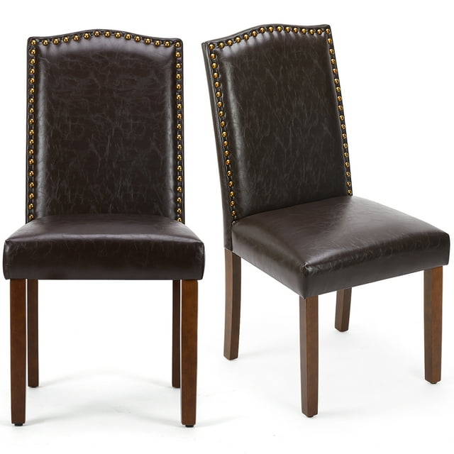 CONCETTA Dining Chairs Set of 2, Upholstered Fabric Kitchen Room Chairs ...