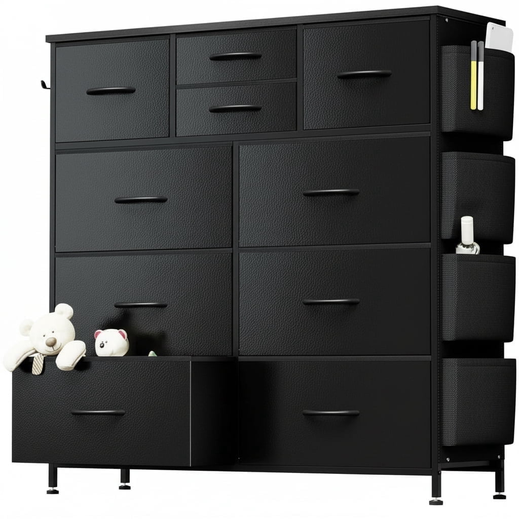 CONCETTA Dresser Storage with 10 Drawers,Storage Organizer for Closet ...