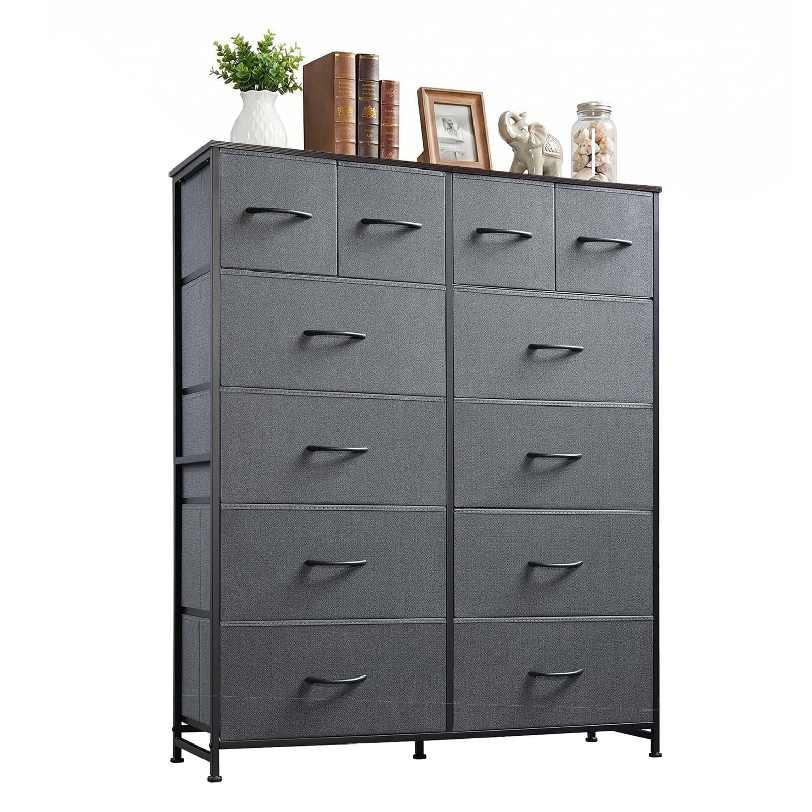 CONCETTA Dresser Storage with 12 Drawers,Structural Stability, Iron ...