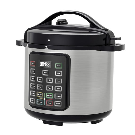 CONCETTA 8 QT Stainless Steel Electric Pressure Cooker, 12-in-1 Multi ...