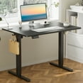 CONCETTA Electric Standing Desk with Double Drawers for Efficient ...