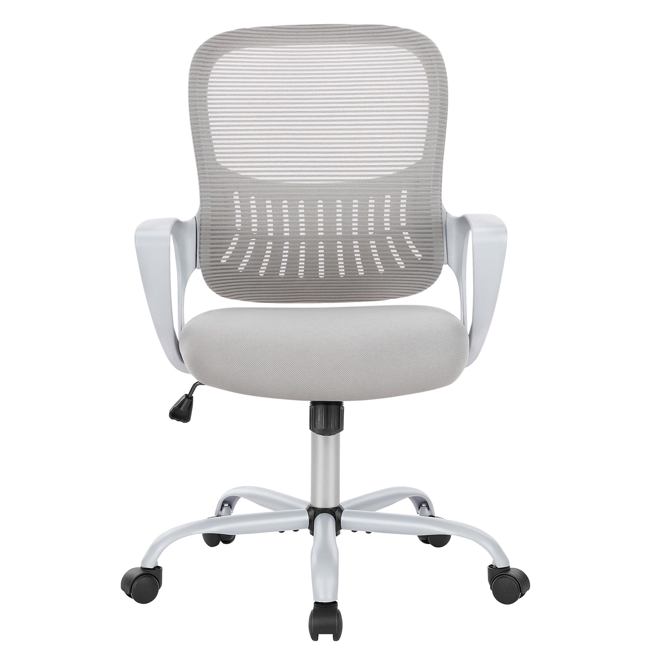 CONCETTA, Ergonomic Office Chair, Mid-Back Mesh Swivel, Grey - Walmart.com
