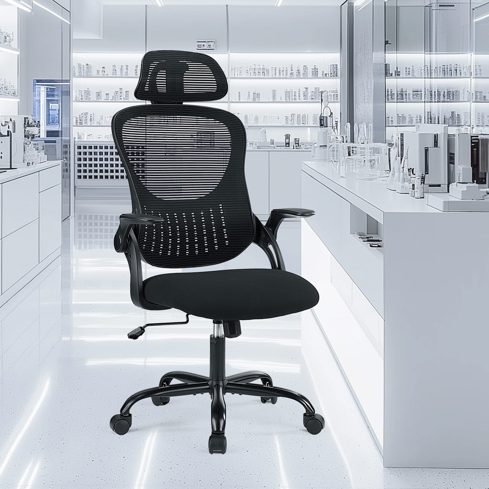 CONCETTA Ergonomic Office Chair, High Back Mesh Computer Swivel Chair ...