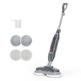 CONCETTA Hard Floor Steam Mop with Dual Cleaning Heads, 3 Steam Modes ...