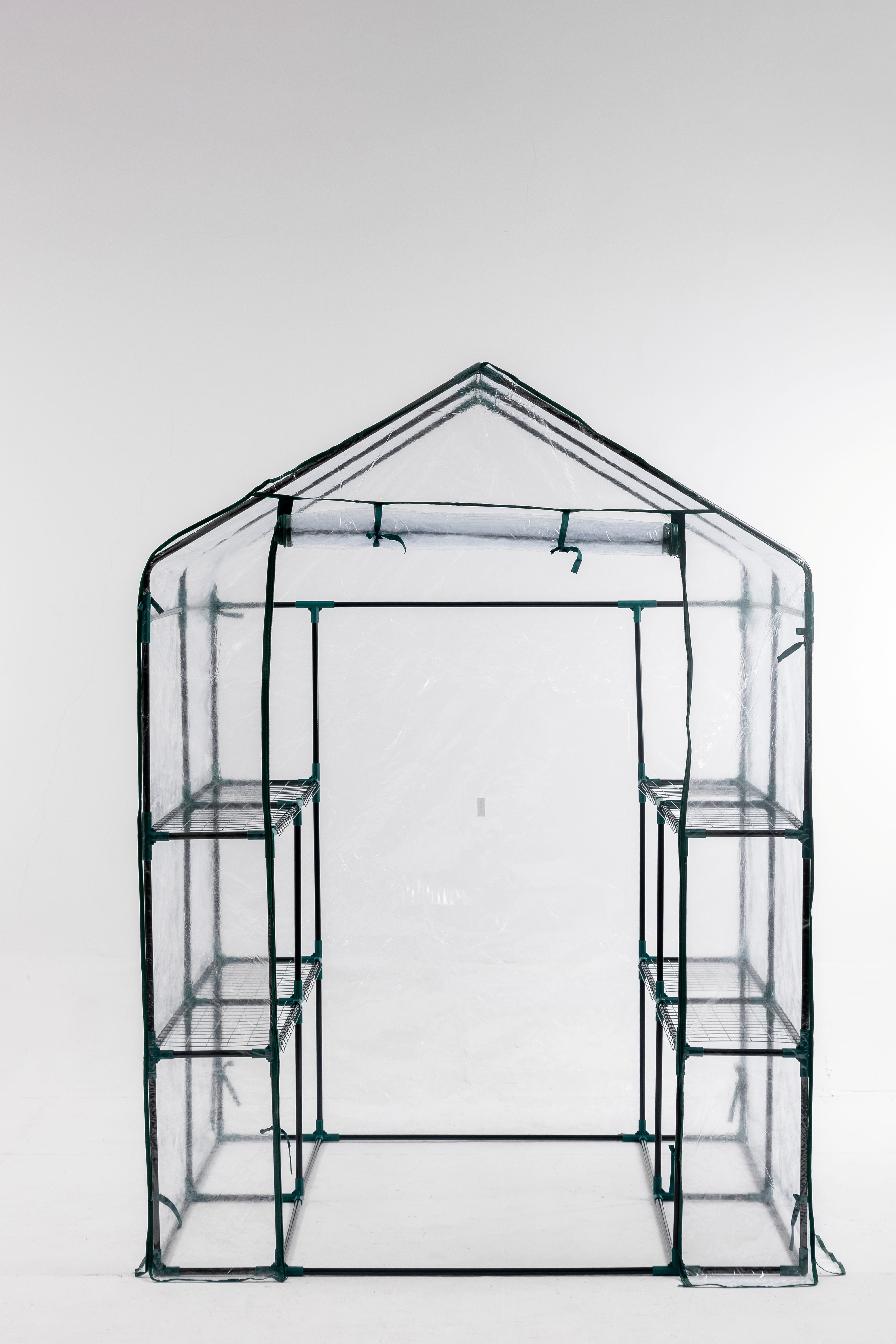 CONCETTA Mini Walk-in Greenhouse Plant Tent with 5/8" Powder-Coated ...