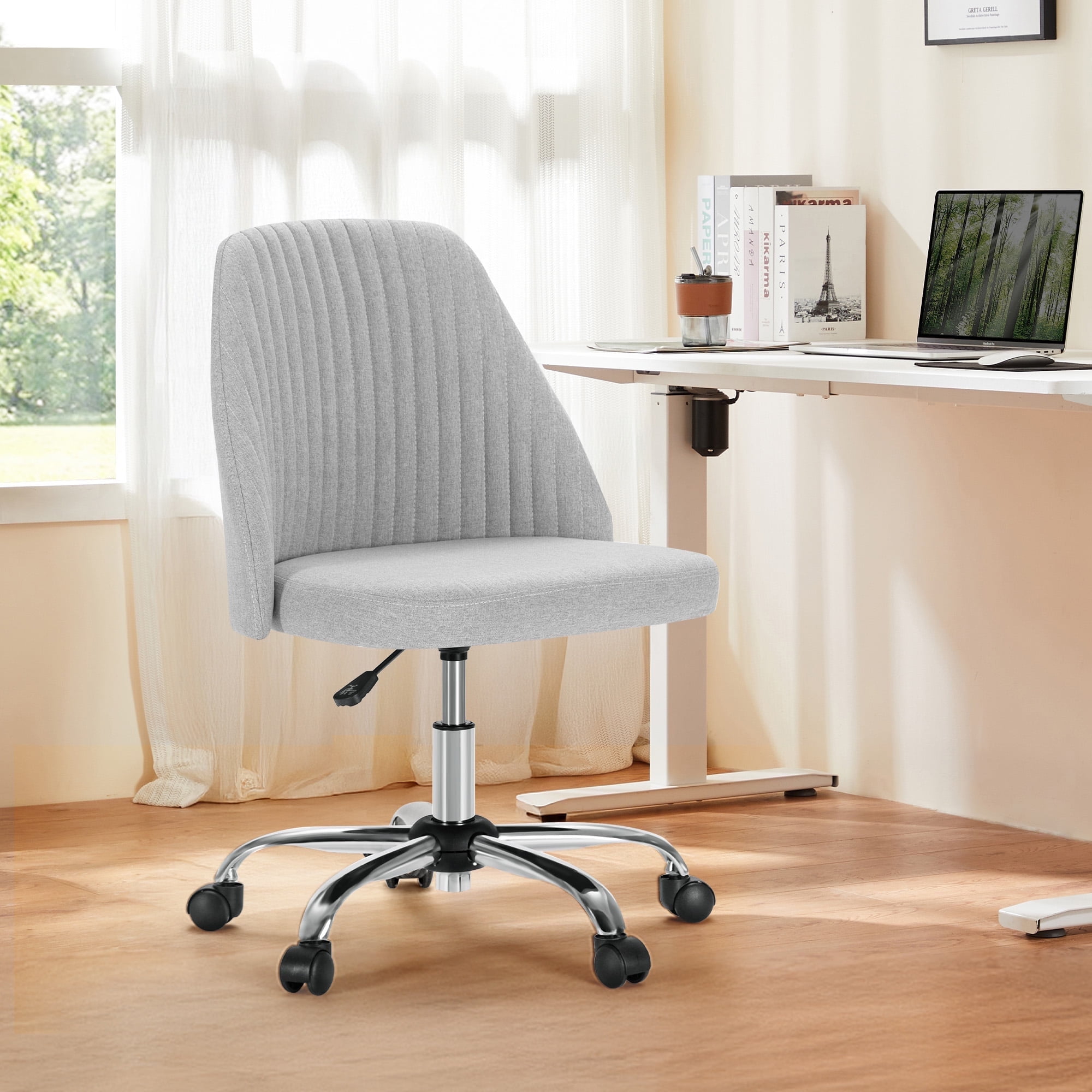 CONCETTA Modern Rolling Chair - Adjustable, Stylish, and Comfortable ...