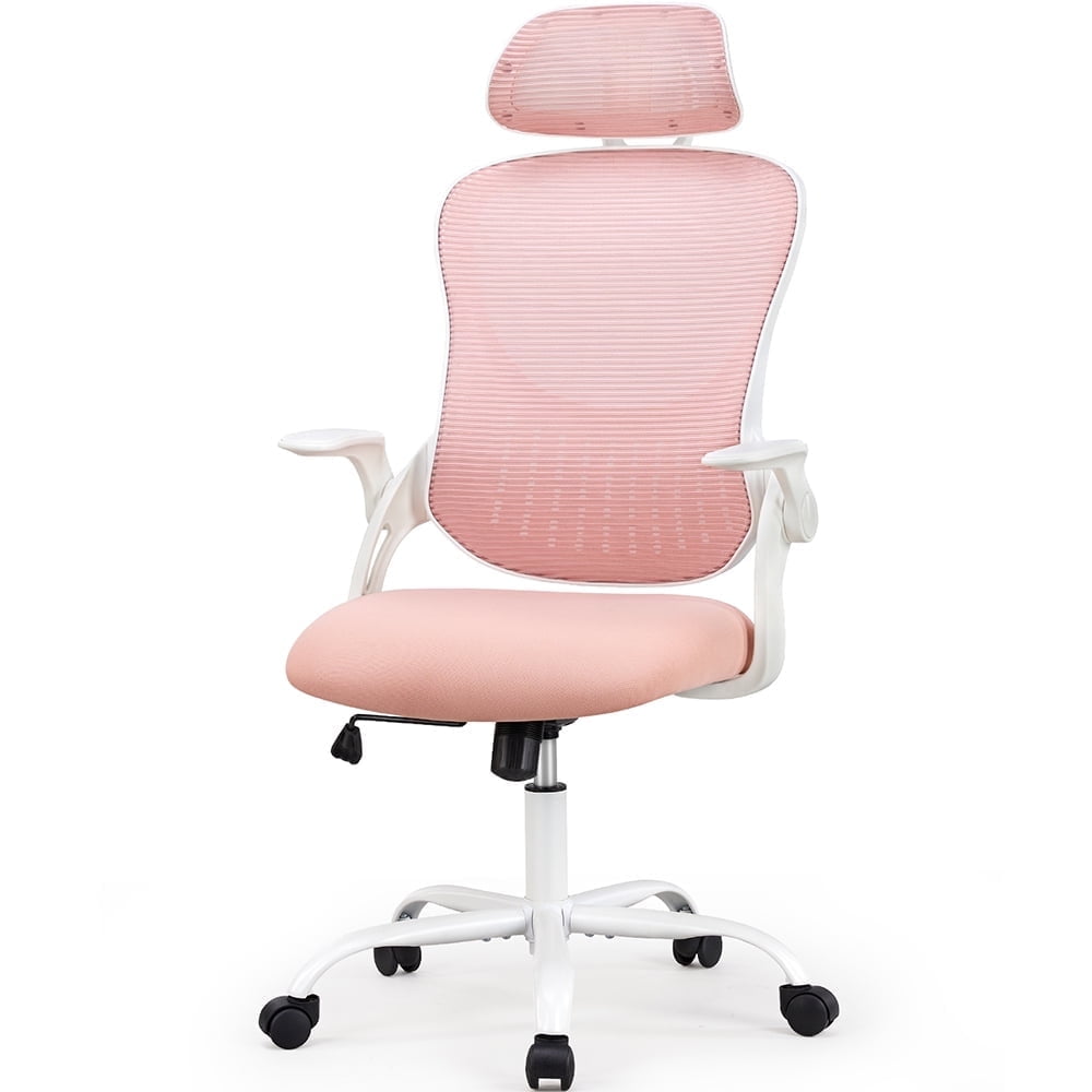 CONCETTA Office Desk Chair, Ergonomic High Back Mesh with Headrest Flip ...
