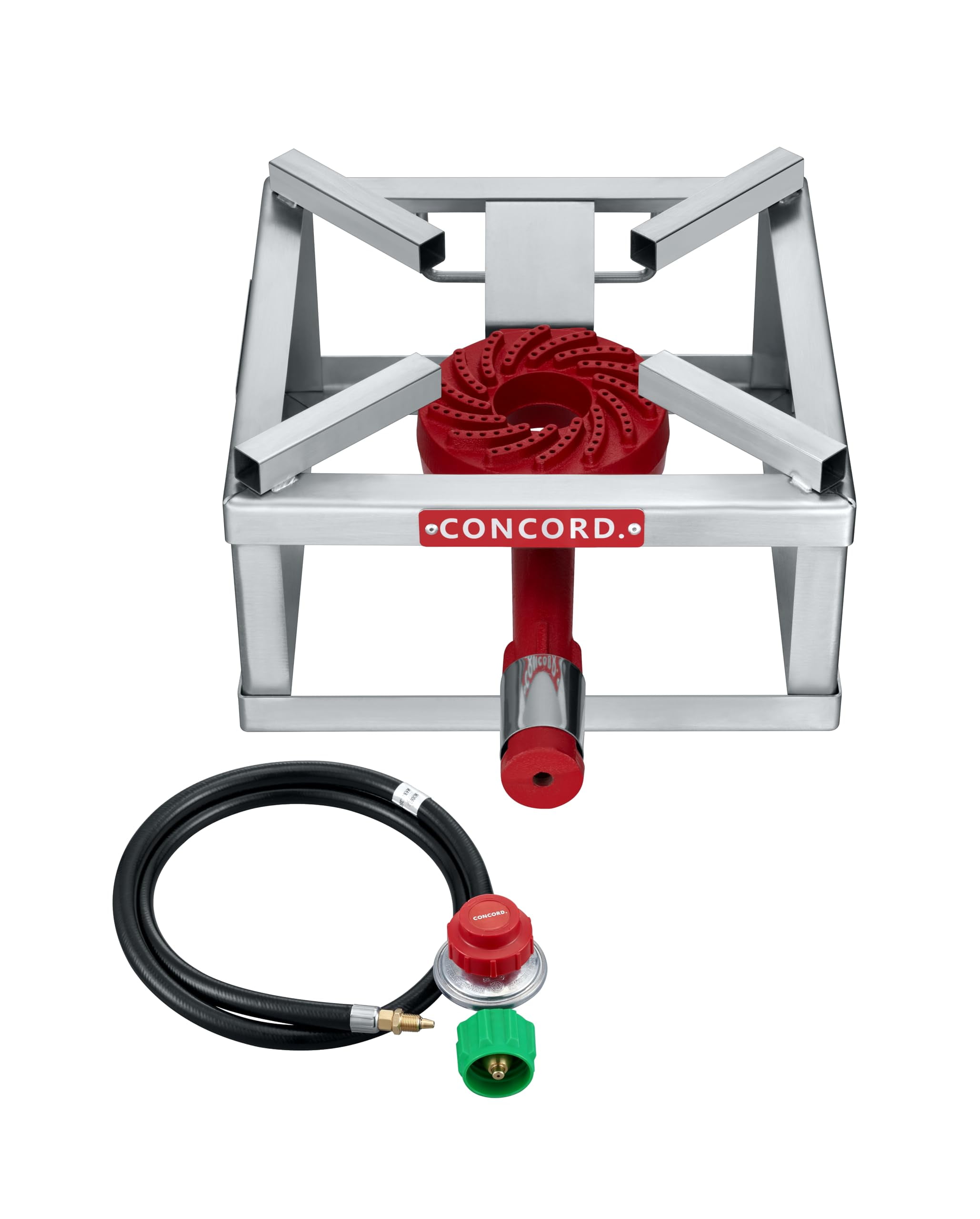 CONCORD 12" THE BLOCK BURNER in Stainless Steel. Single Propane Outdoor ...