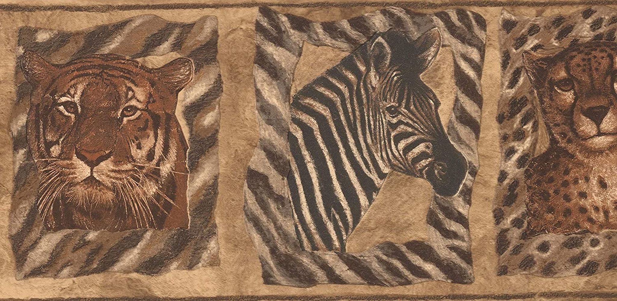 tiger wallpaper border