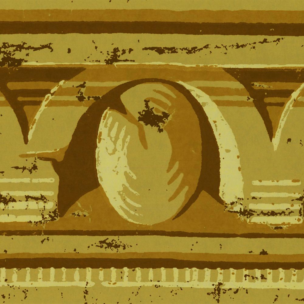 CONCORD WALLCOVERINGS Wallpaper Border Classic Ornament Architectural ...