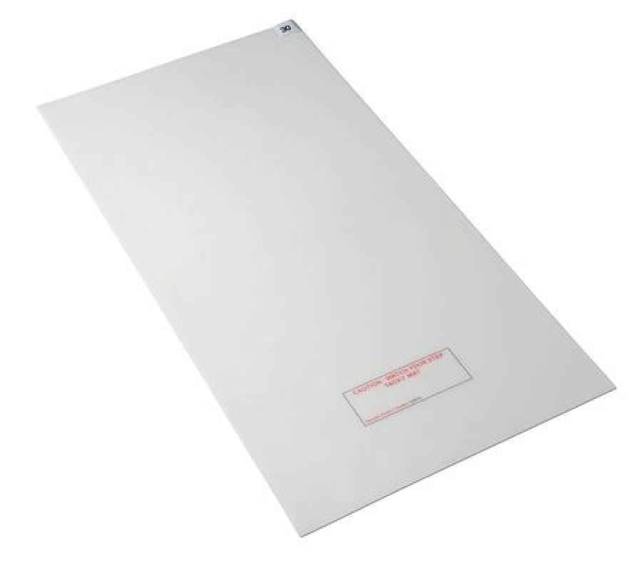 CONDOR 6GPY6 White Disposable Tacky Mat 18 in W x 36" L - Walmart.com