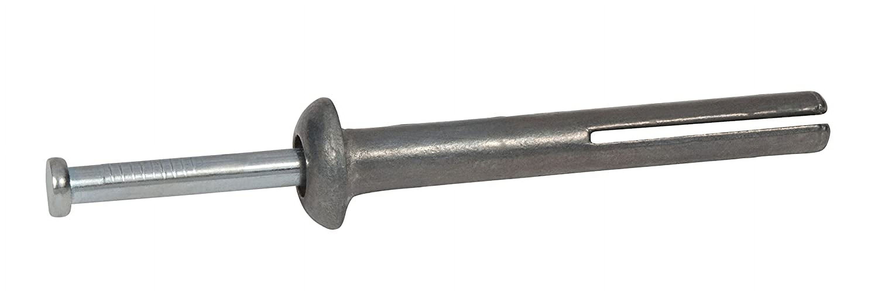 CONFAST 1/4" x 1" Stainless Steel Hammer Drive Nail in Anchor (100 per ...