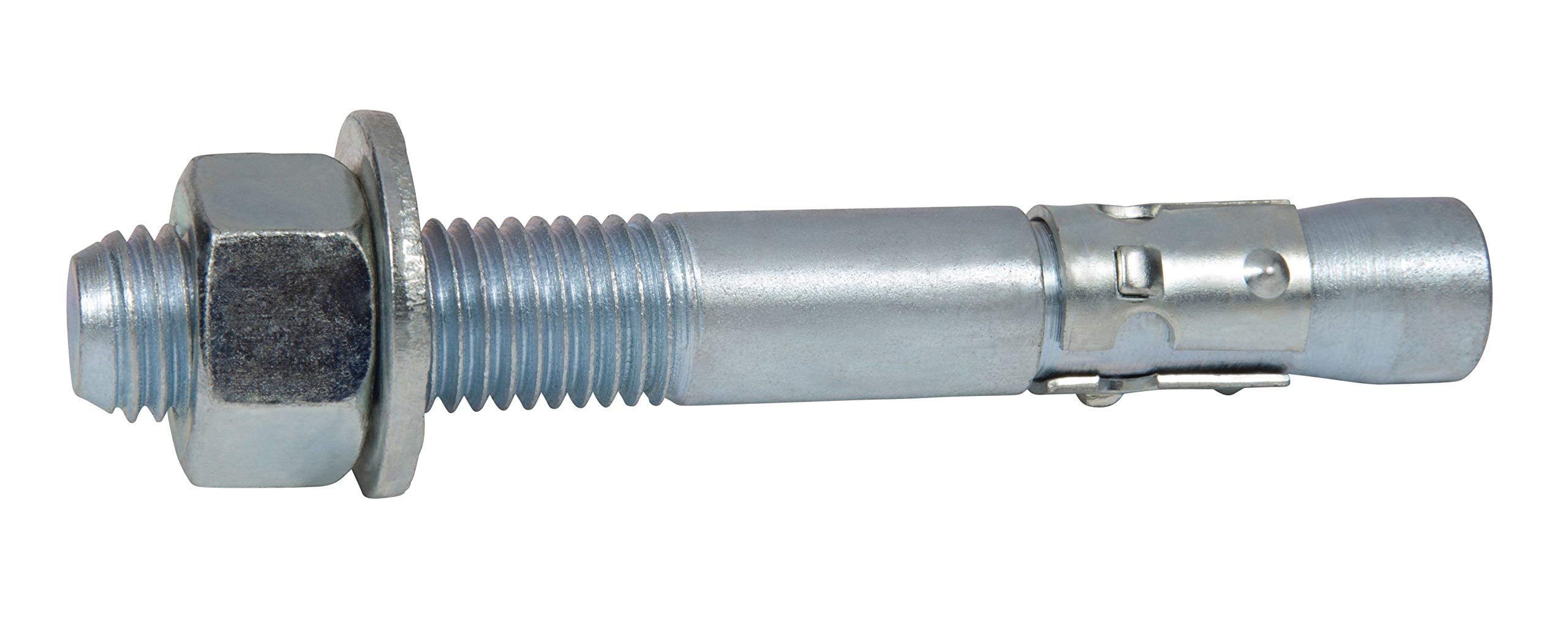 CONFAST 1" x 12" Wedge Anchor Zinc Plated (Box of 5) - Walmart.com
