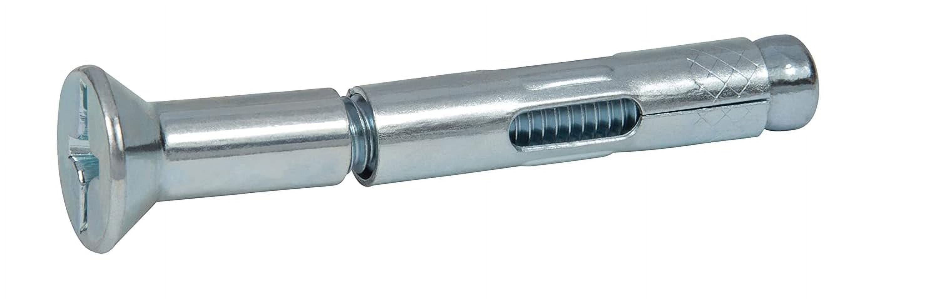 CONFAST 3/8" x 6" Flat Sleeve Anchor Zinc Plated (25 per Box) - Walmart.com