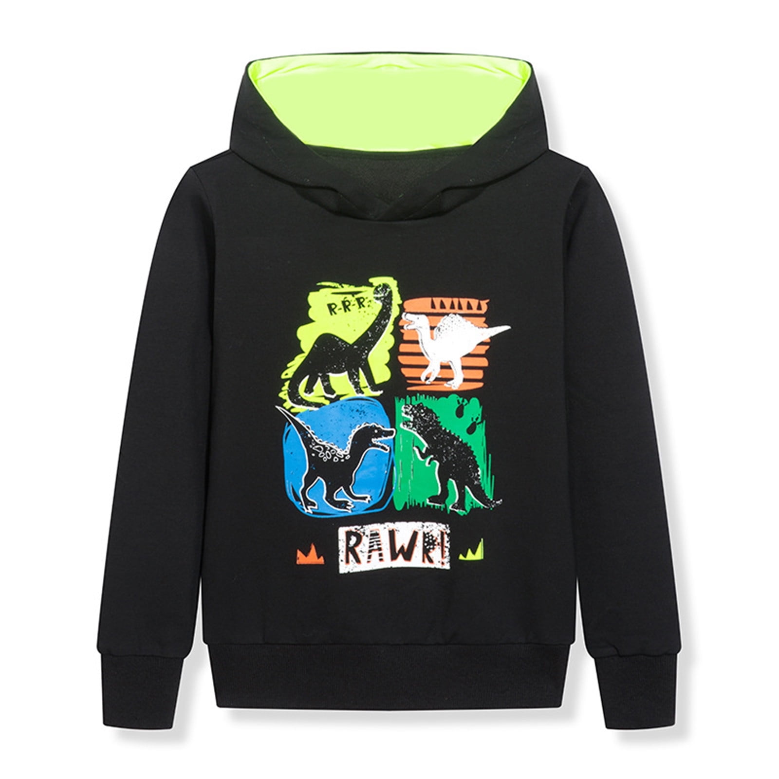 CONFREE Cute Hoodie For Boy Long Sleeve Boys Pullover Hoodies Cartoon ...
