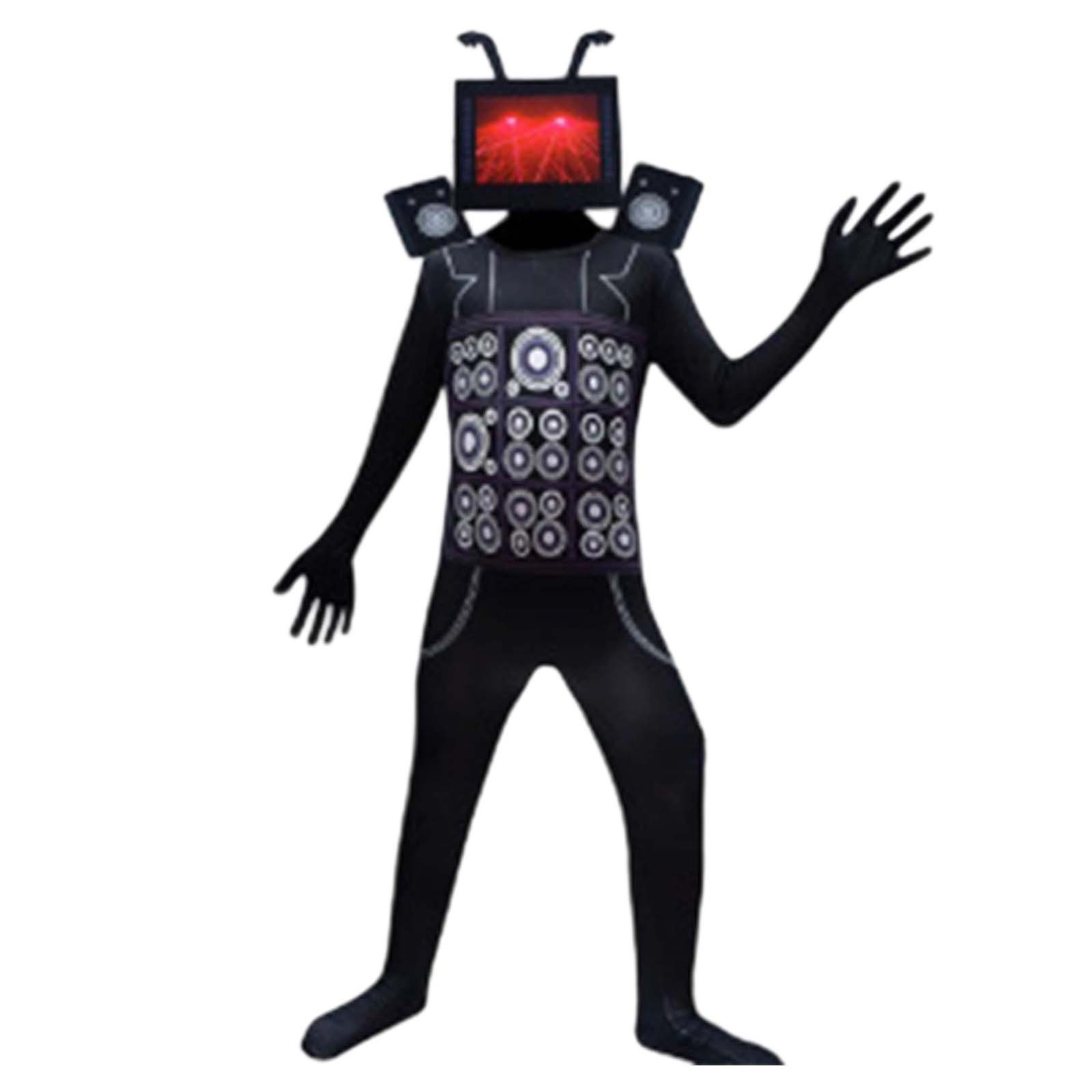 CONFREE Hallowee Tv Camera Dress Up For Adult Tv Man Camera Man ...