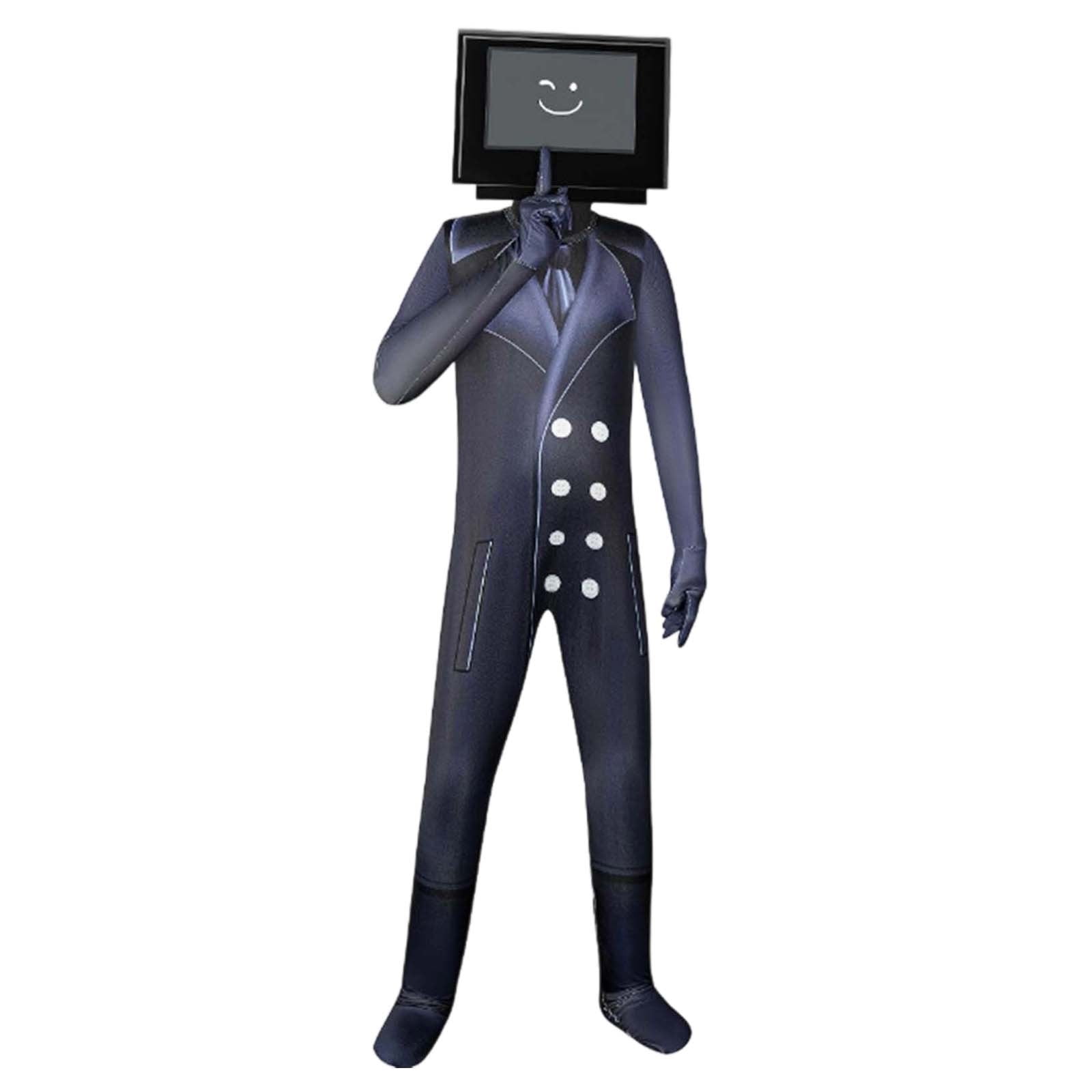 CONFREE Hallowee Tv Camera Dress Up For Adult Tv Man Camera Man ...