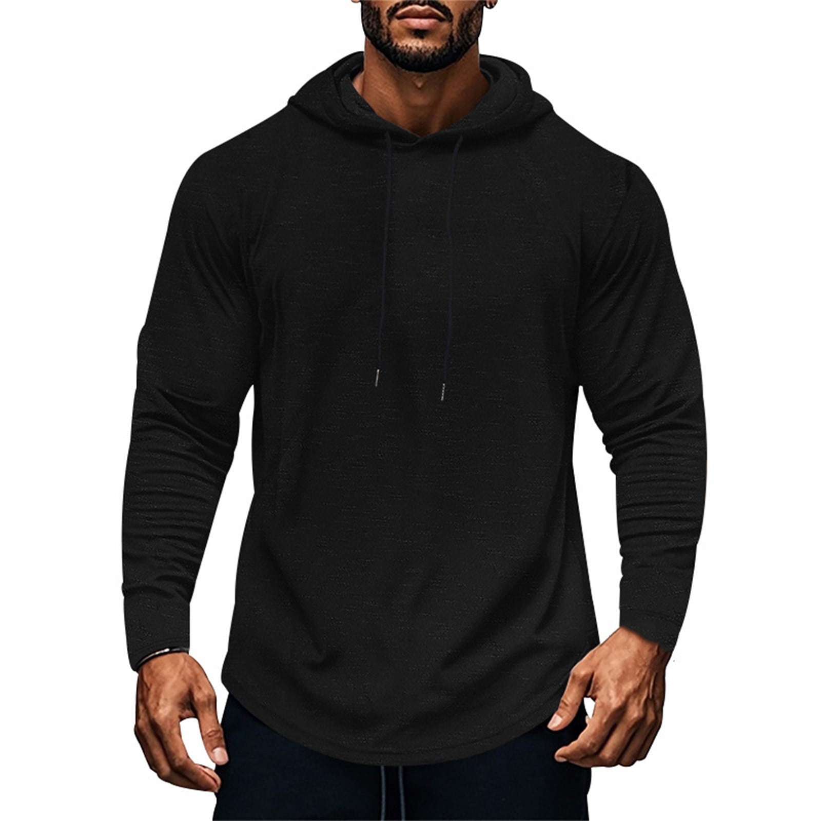 CONFREE Men's Hoodie Graphic Prints Sports Hoodies For Men Long Sleeve ...
