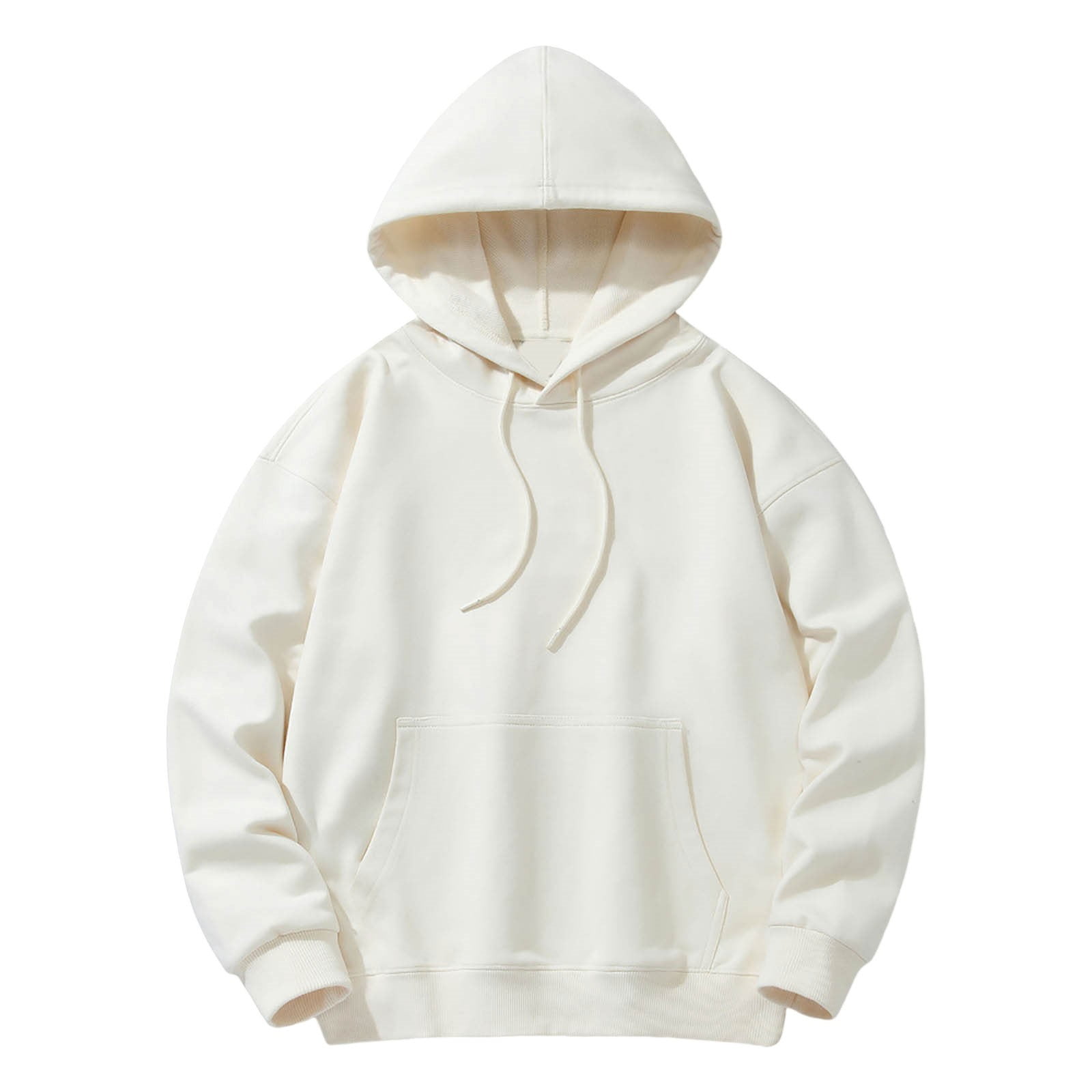 CONFREE Men's Hoodies Solid Color Hoodies For Men Long Sleeve ...