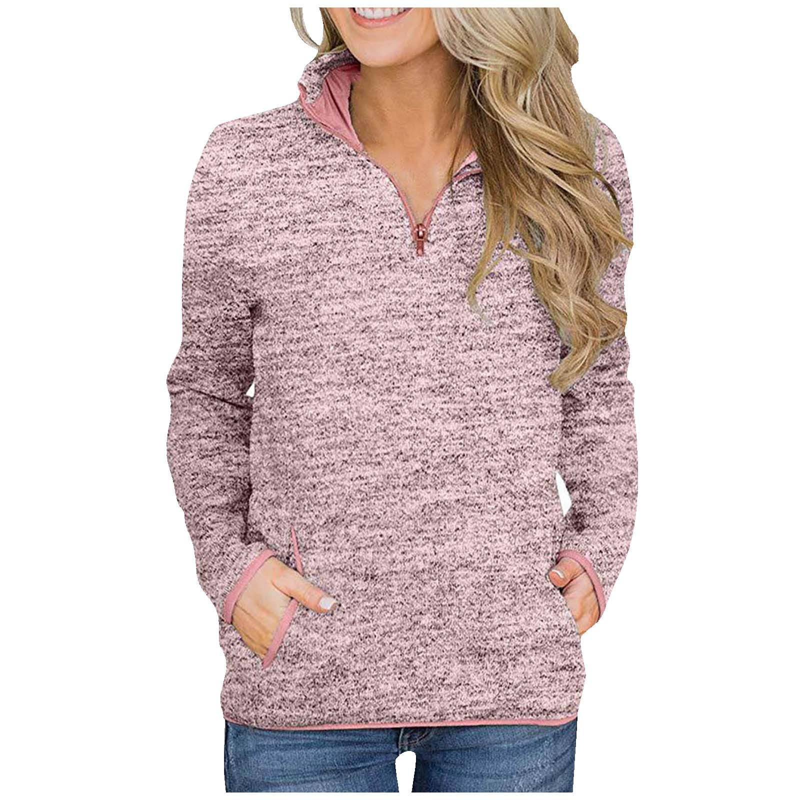 CONFREE Oversized Sweatshirts For Women Long Sleeve Ladys Sweatshirt ...