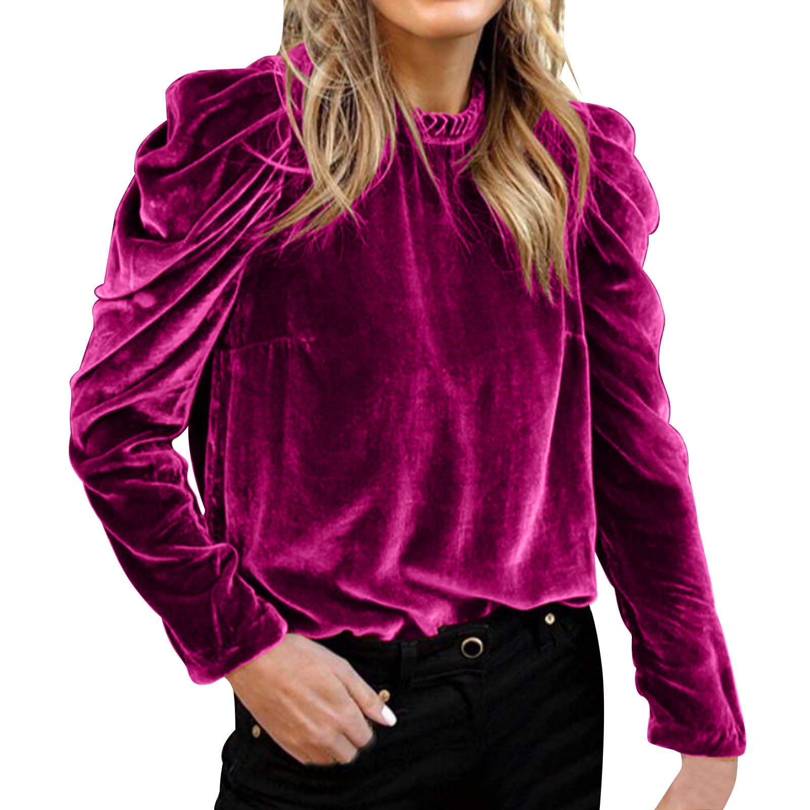 CONFREE Oversized Sweatshirts For Women Long Sleeve Ladys Sweatshirt ...