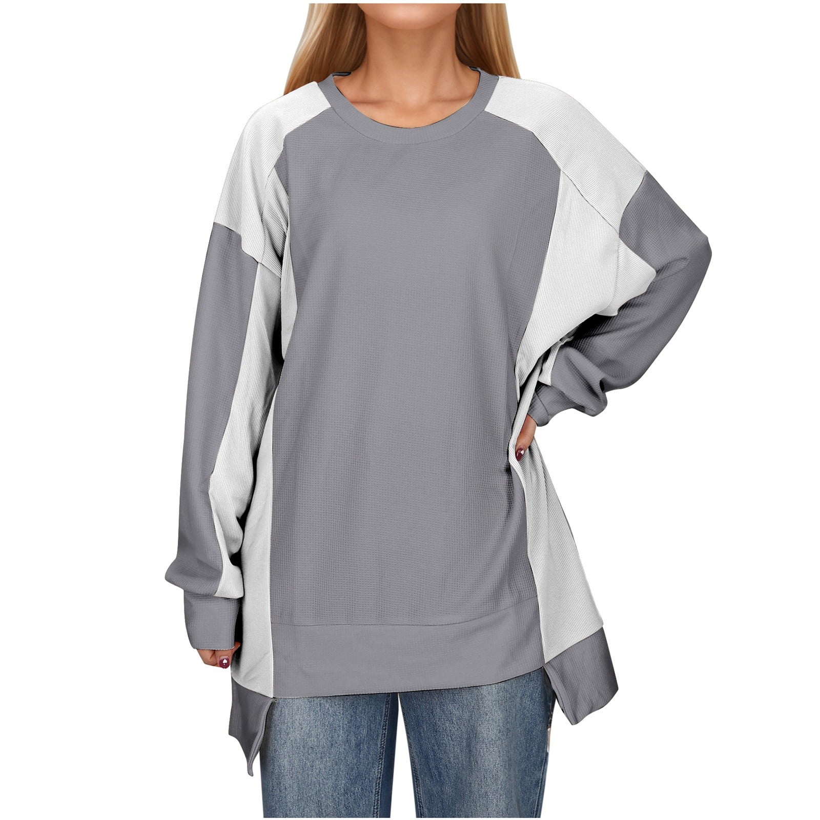 CONFREE Sweatshirts For Women Long Sleeve Ladys Sport Sweatshirt ...
