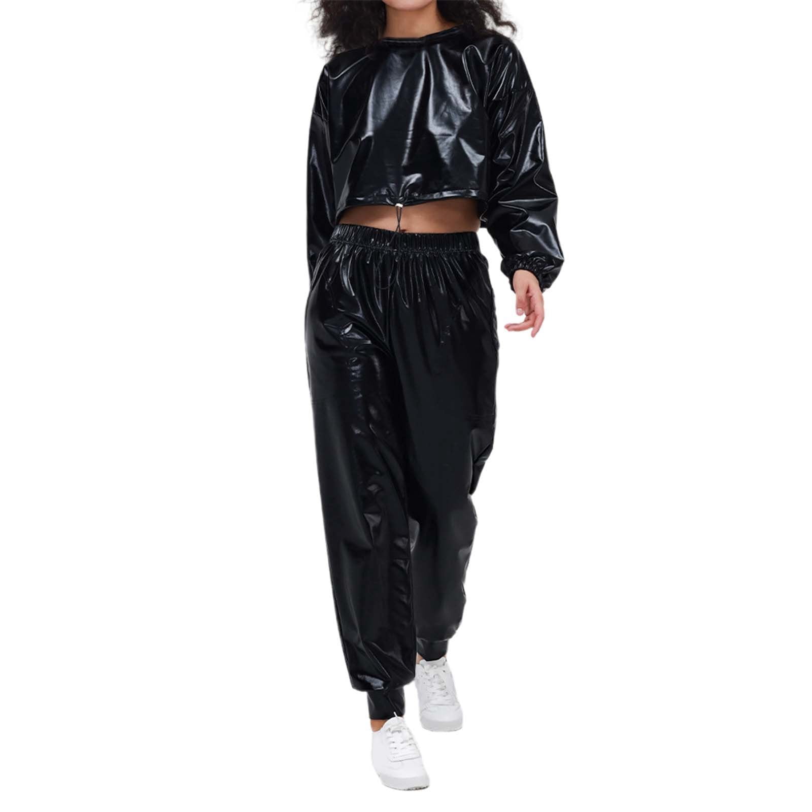 CONFREE Sweatshirts For Women Long Sleeve Ladys Sweatshirt Solid Color ...