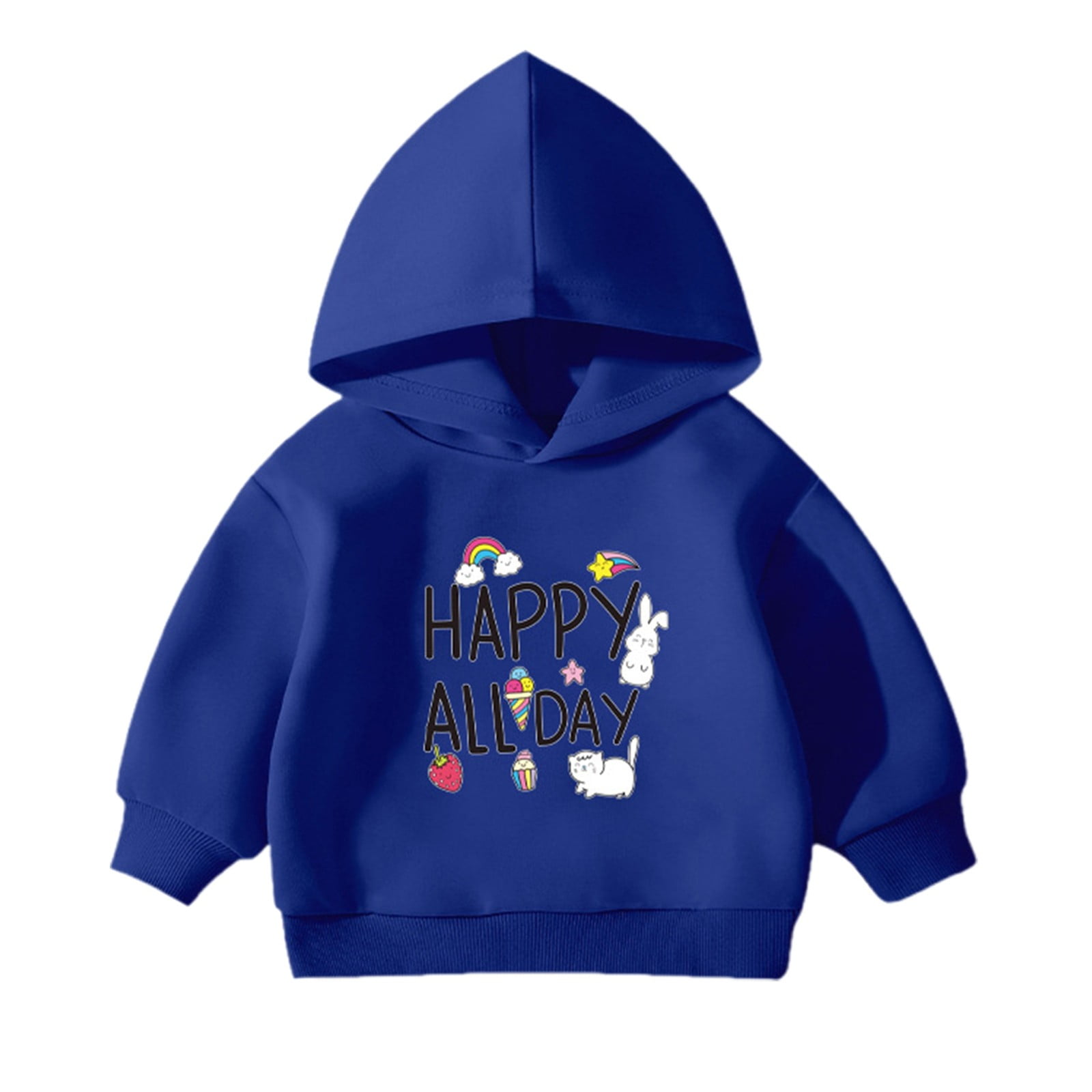 CONFREE Toddler Boys Hoodie Long Sleeve Boys Pullover Hoodies Cartoon ...