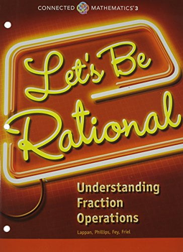 Pre-Owned Connected Mathematics 3 Student Edition Grade 6: Let's Be Rational: Understanding ...