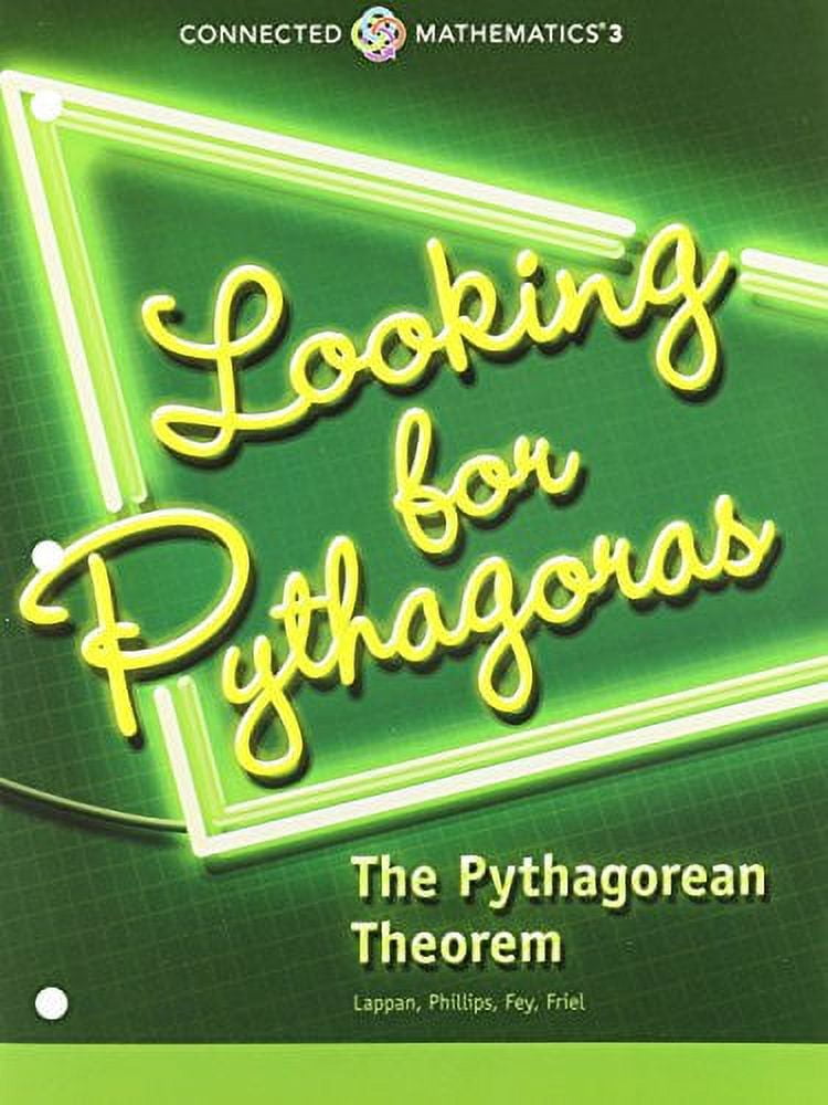 Pre-Owned CONNECTED MATHEMATICS 3 STUDENT EDITION GRADE 8: LOOKING FOR PYTHAGORAS:THE ...