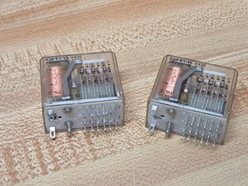CONNECTIVITY / R10-E1Y6-V430 POWER RELAY, 6PDT, 24VDC, 3A, PLUG IN ...