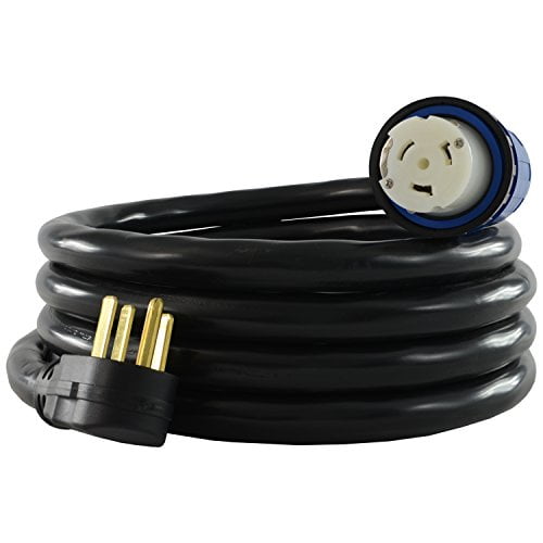 CONNTEK HEAVY DUTY 50 AMP RV POWER CORD 15-FEET 14455-15 - BLACK ...
