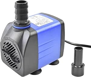 CONQUERALL 10W 158GPH Garden Fountain Pump 4.1ft Transfer Water for ...