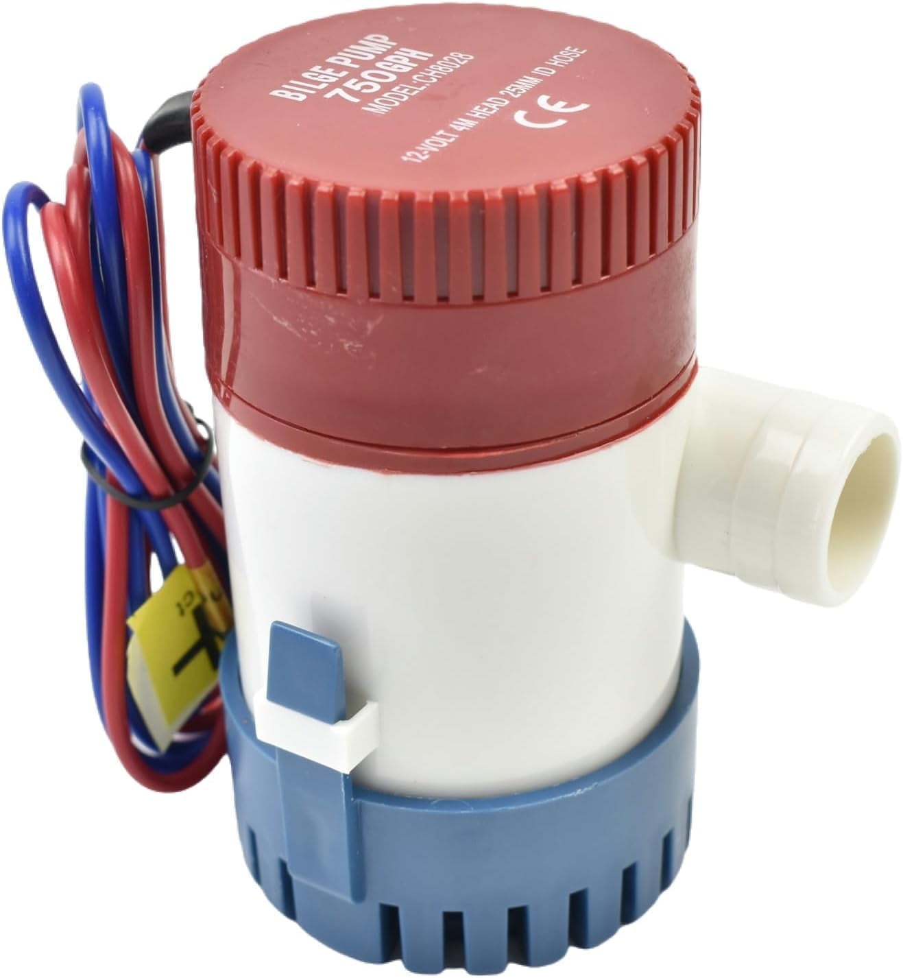 CONQUERALL Bilge Pump DC 12V 750GPH Marine Water Pump DC Pump ...