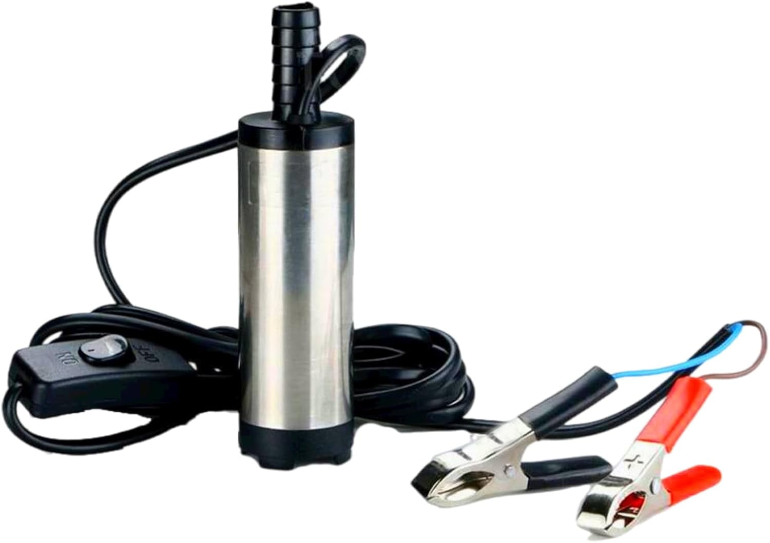CONQUERALL Electric Diesel Pump DC 24V Submersible Pump Stainless Steel ...