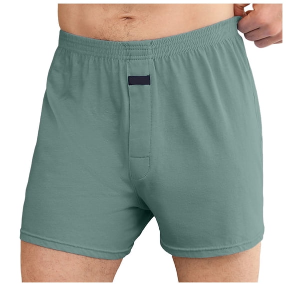 CONROSES Mens Boxer Briefs Solid Color Cotton Boxer Briefs for Men Soft ...