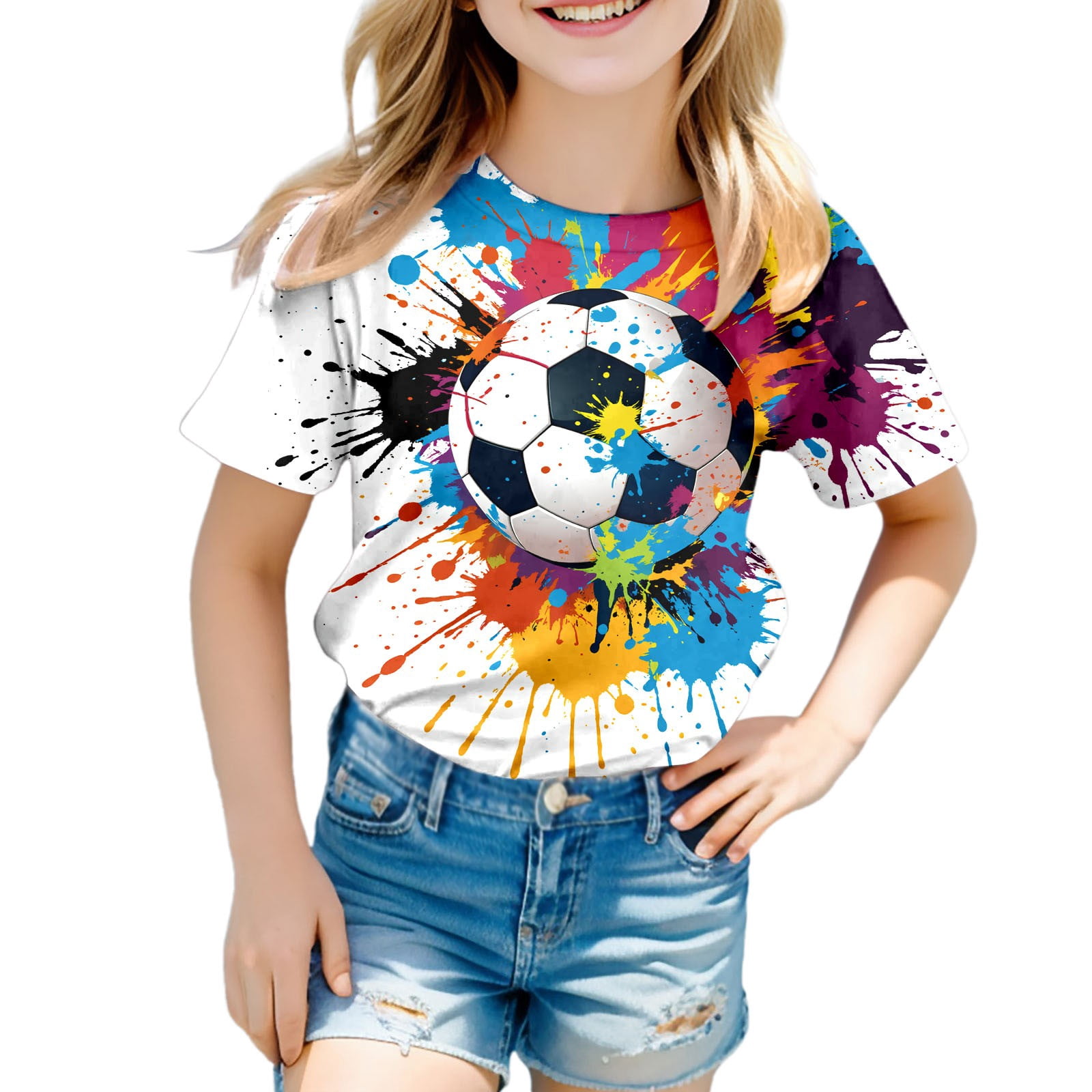 CONROSES Mothers Day Gift Women's Short Sleeve T-Shirts Crewneck ...