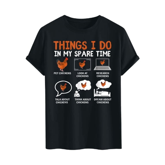 CONROSES Mothers Day Gift Women's Short Sleeve T-Shirts Crewneck ...