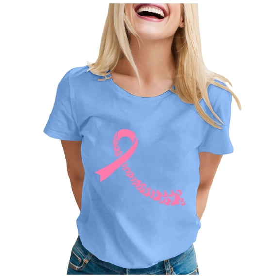 CONROSES Mothers Day Gift Women's Short Sleeve T-Shirts Crewneck ...