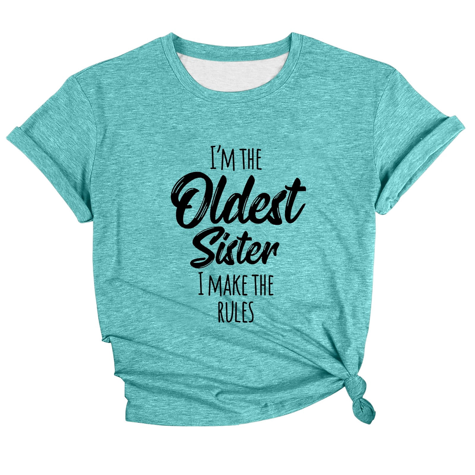 CONROSES Mothers Day Gift Womens Short Sleeve T-Shirts Crewneck Letter ...